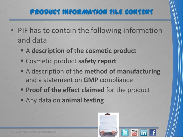 Cosmetics Product Information File PIF cosmetics-product-information-file-pif