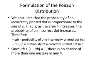 Poisson Distribution Poisson Distribution | PPT