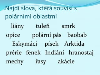 4 polární oblasti 1 | PPTX