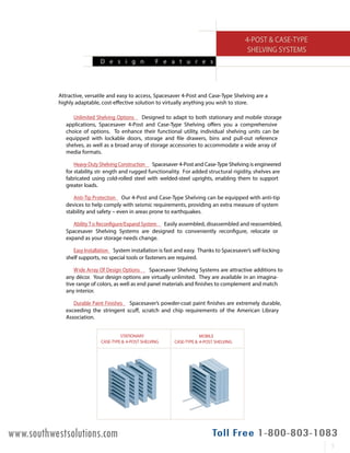 4 Post Casetype Shelving System | PDF