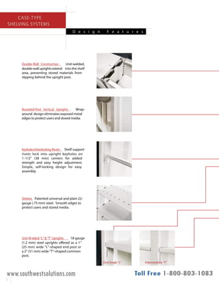 4 Post Casetype Shelving System | PDF
