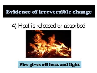 5 ppt irreversible change | PPT