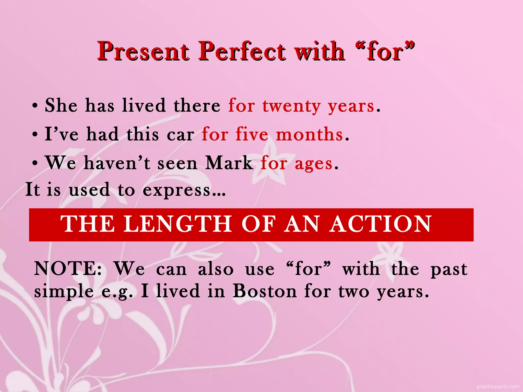 Present perfect vs Past tense | PPT