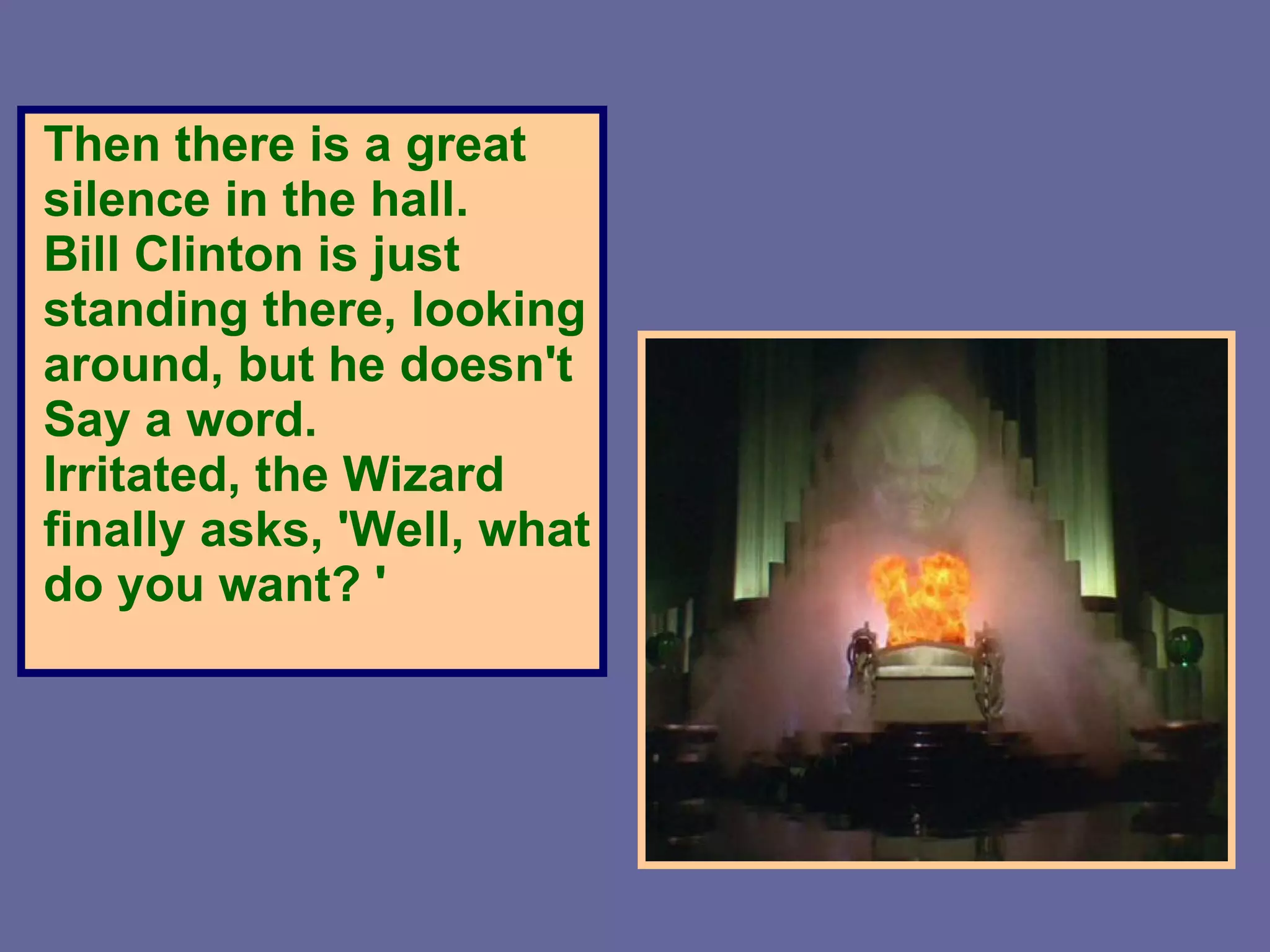 4 Presidents Visit The Wizard Of Oz | PPT