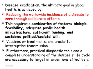 4 - Principles of Disease Control. Peinciples of disease eradication.pptx