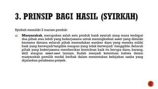 PRODUK BANK SYARIAH DI INDONESIA MANAJEMEN PEMBIAYAAN BANK SYARIAH | PPT