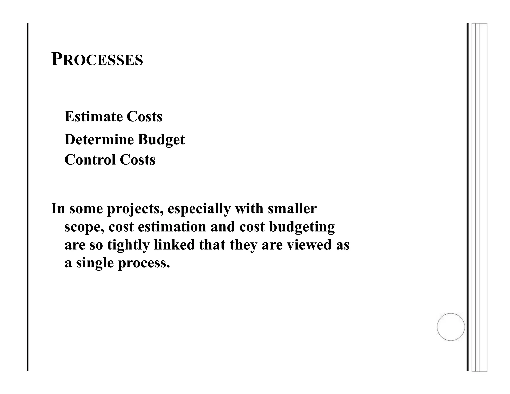 Software Project Cost Management And Estimation Pptx