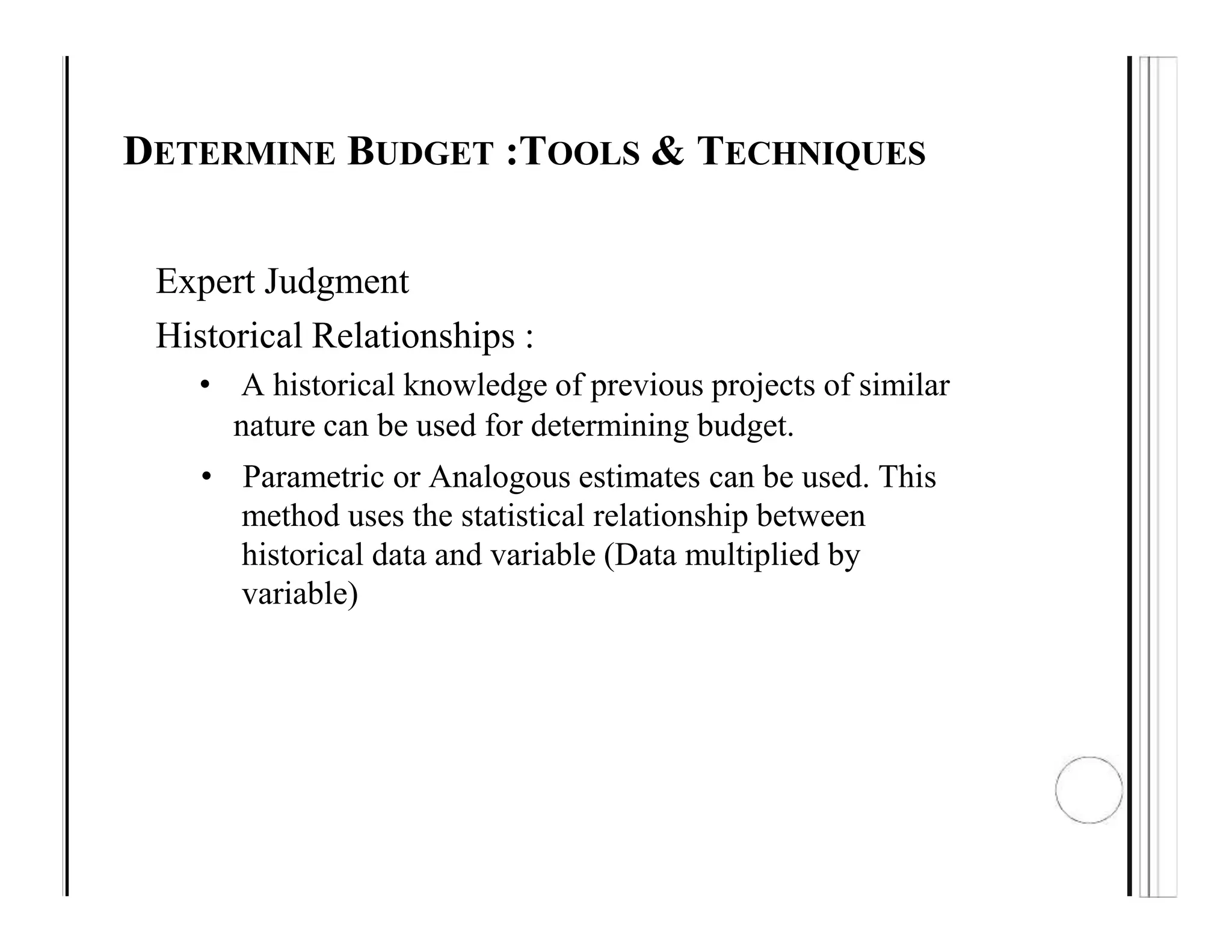 Software Project Cost Management And Estimation Pptx