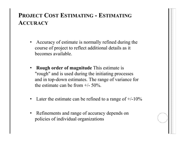 Software Project Cost Management and estimation | PPTX