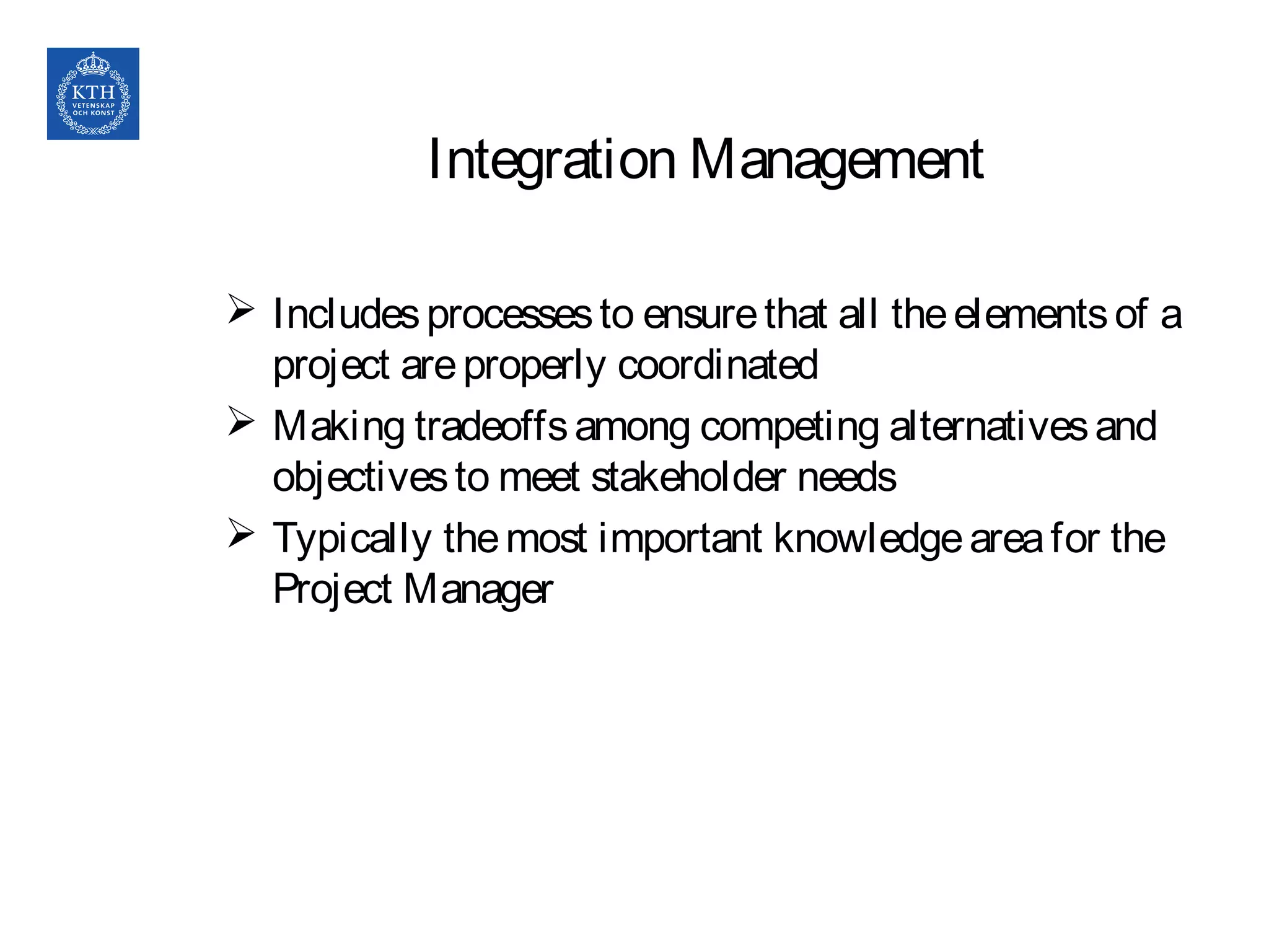 Project Integration Management | PPT
