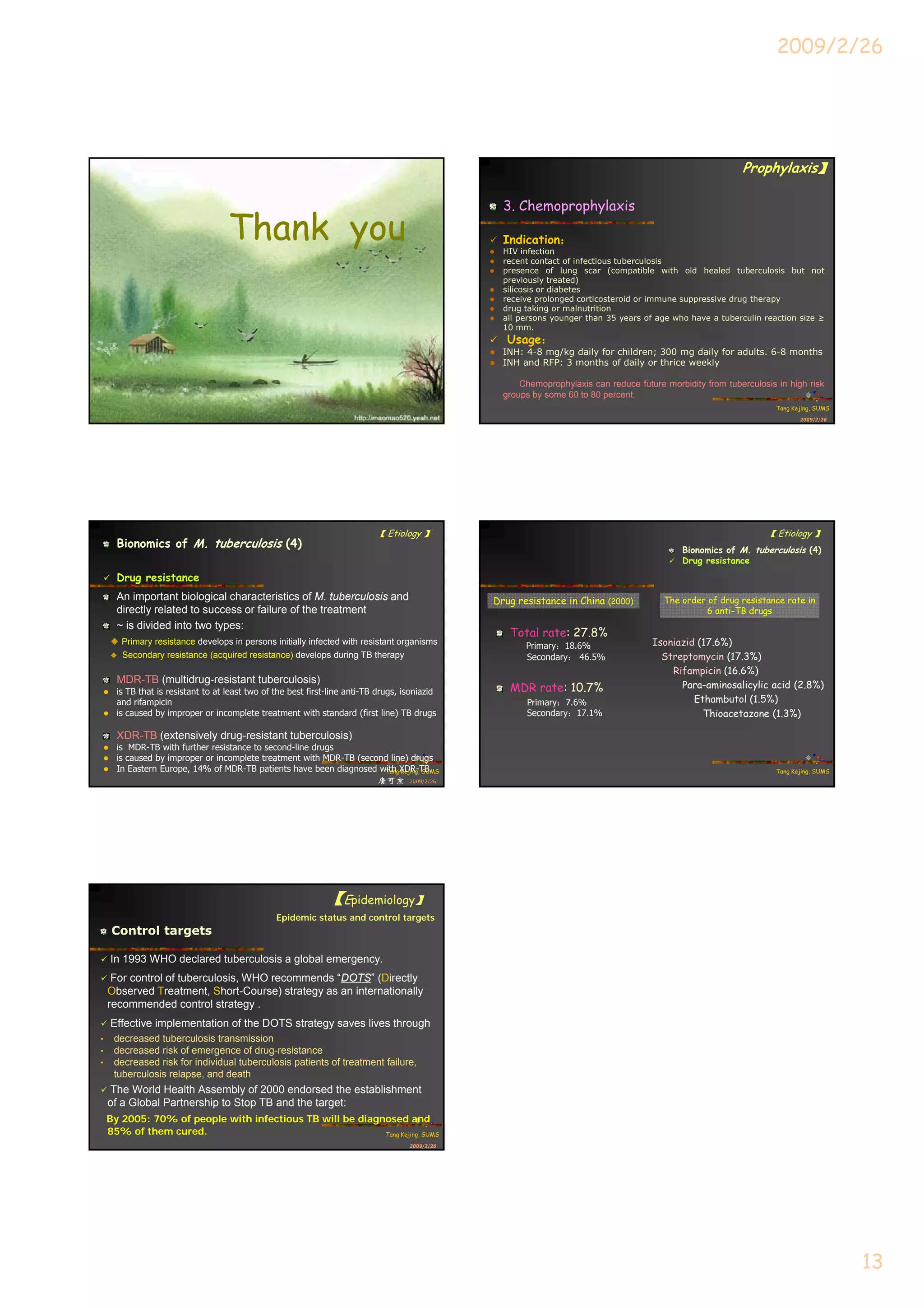 4.Pulmonary Tuberculosis | PDF