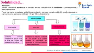 disoluciones de mzclas homogeneas y heterogeneas de la vida cotidiana | PPT