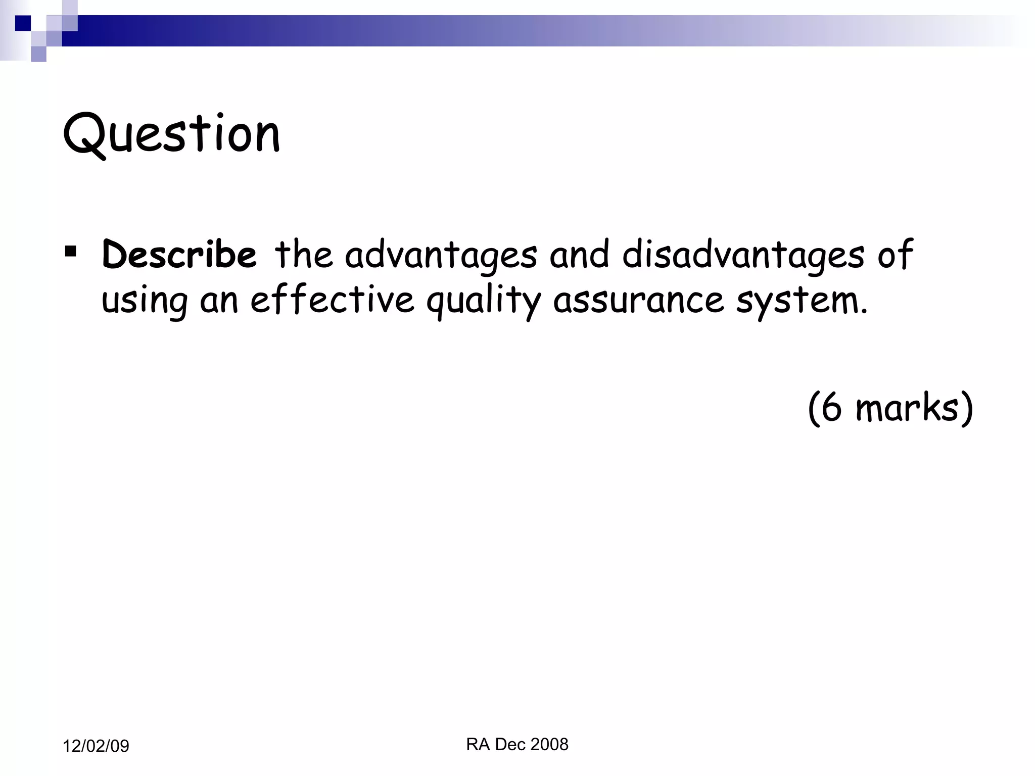 Quality Slides | PPT