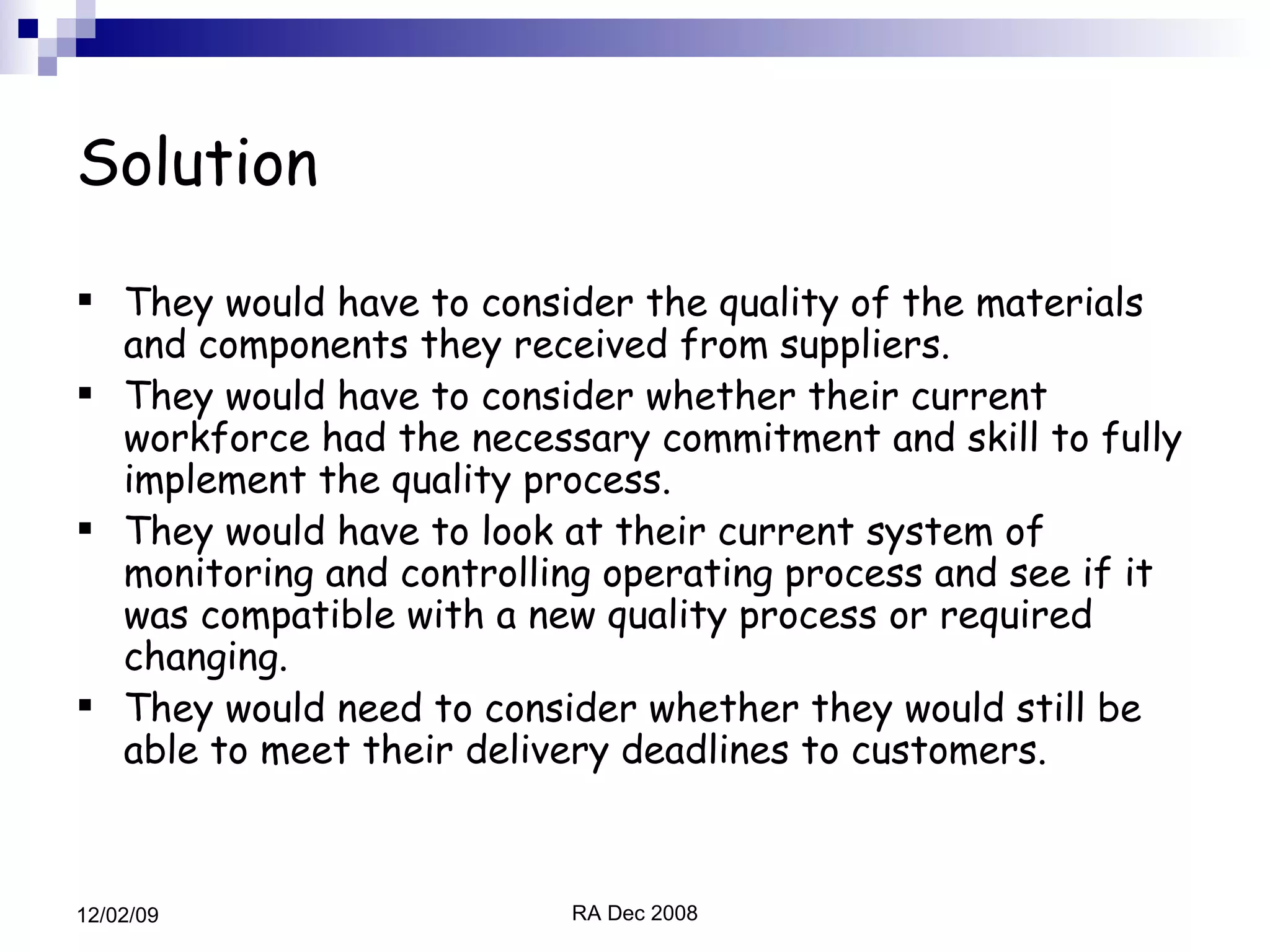 Quality Slides | PPT