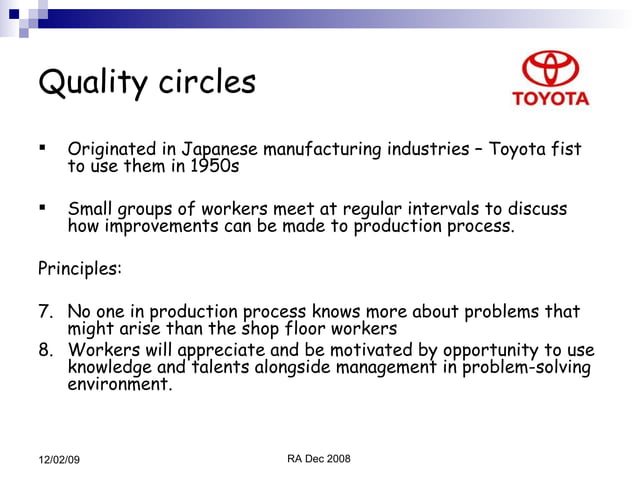 Quality Slides | PPT | Manufacturing Industry | Industries