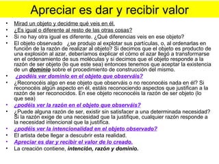 Que Es Apreciar | PPT