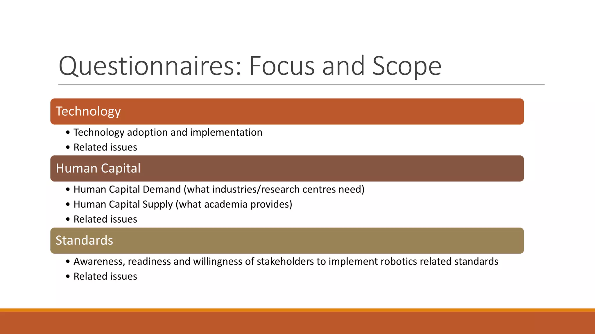 4 questionnaires analysis | PPT