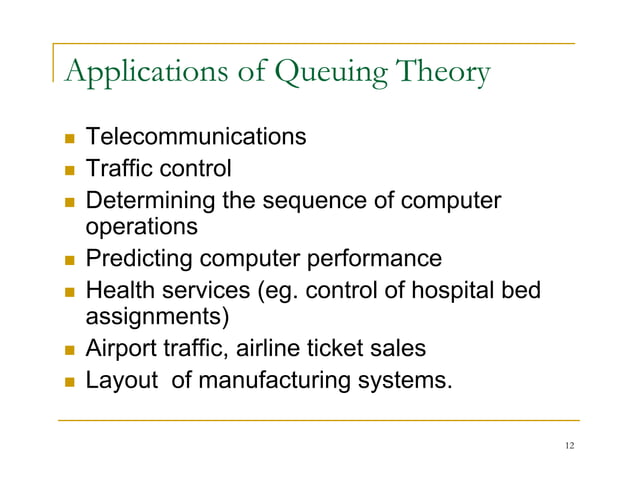 4 Queuing System Ioenotespdf Computing Technology And Computing