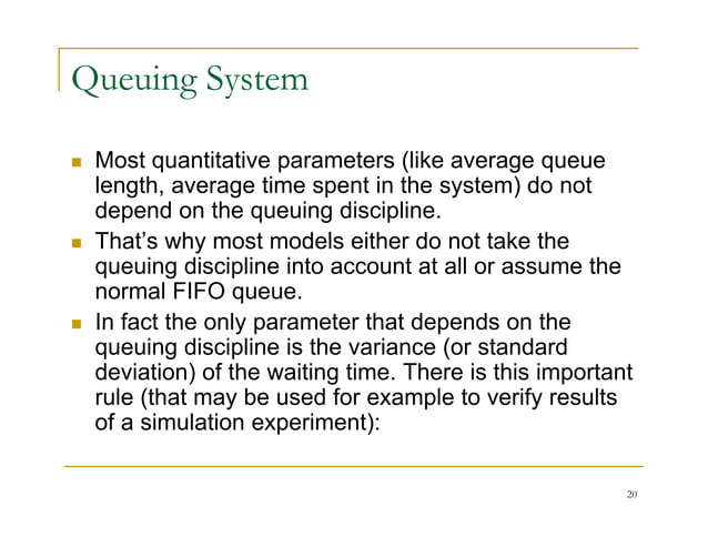 4 Queuing System Ioenotespdf Computing Technology And Computing
