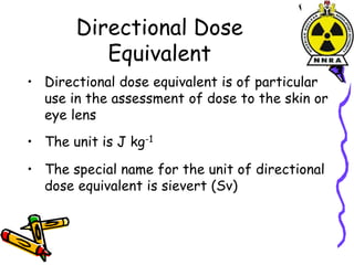 Rad Physics Radiation Quantities and Units.ppt