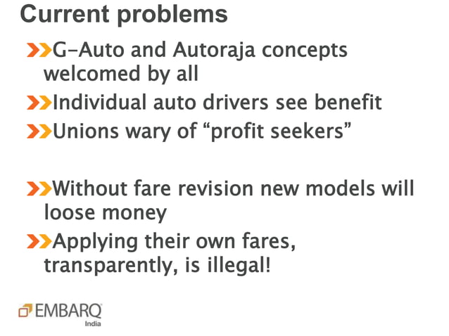 Auto-Rickshaw and Share-Auto Reforms in Chennai - Raj Cherubal | PPTX ...