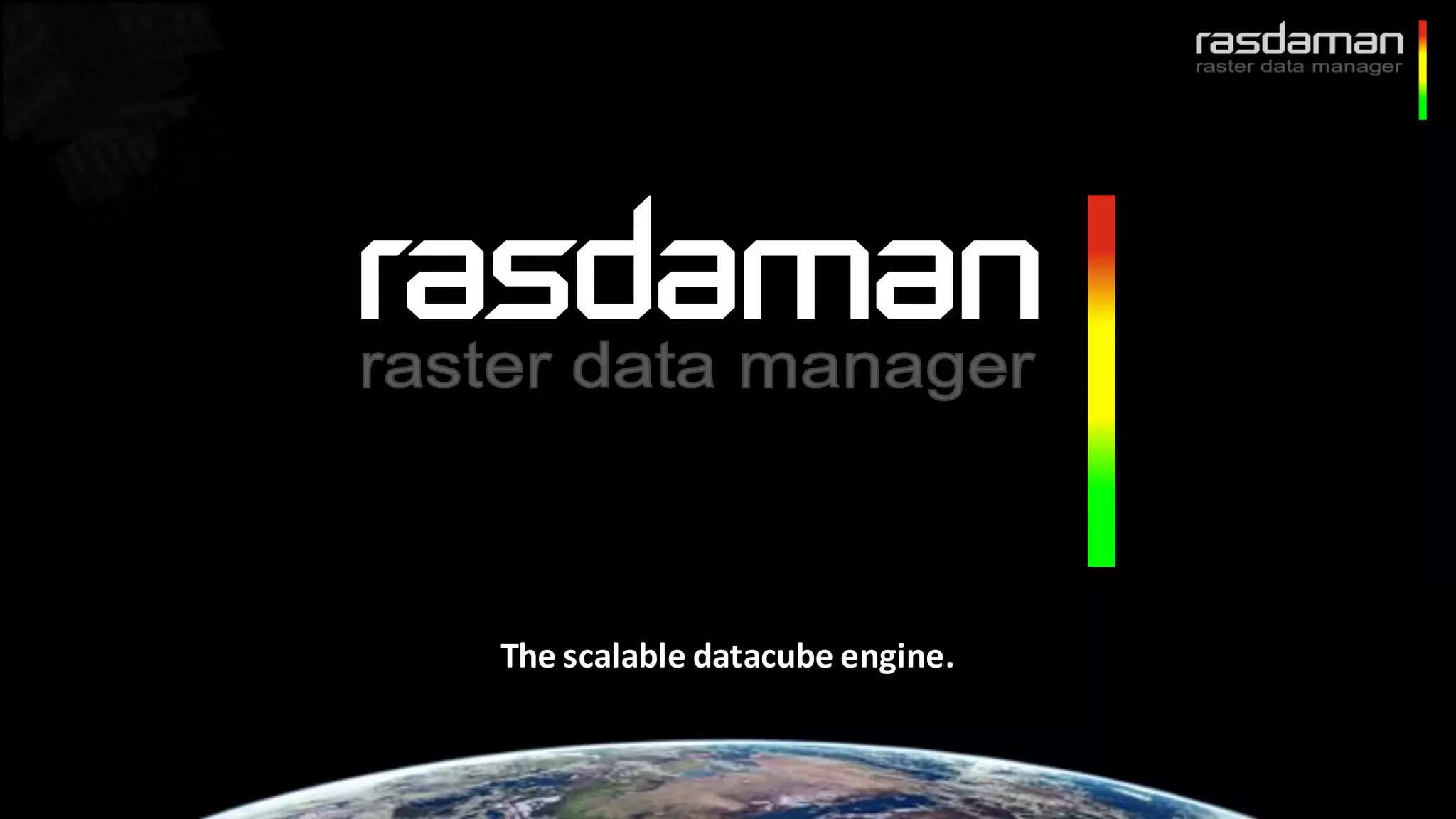 Rasdaman use case | PPT
