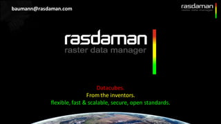 Rasdaman use case | PPT
