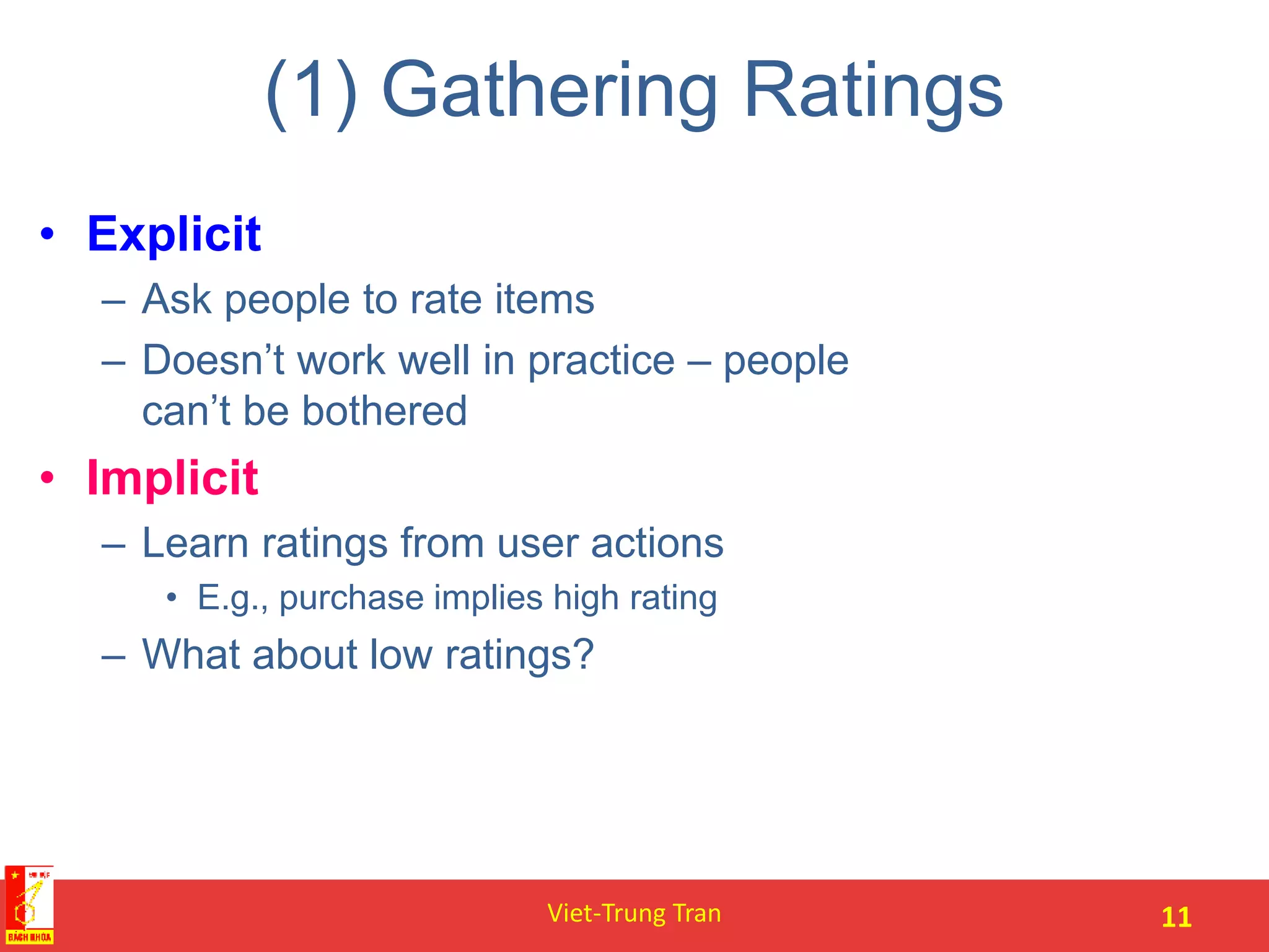 Recommender Systems Content Based And Collaborative Filtering Pptx