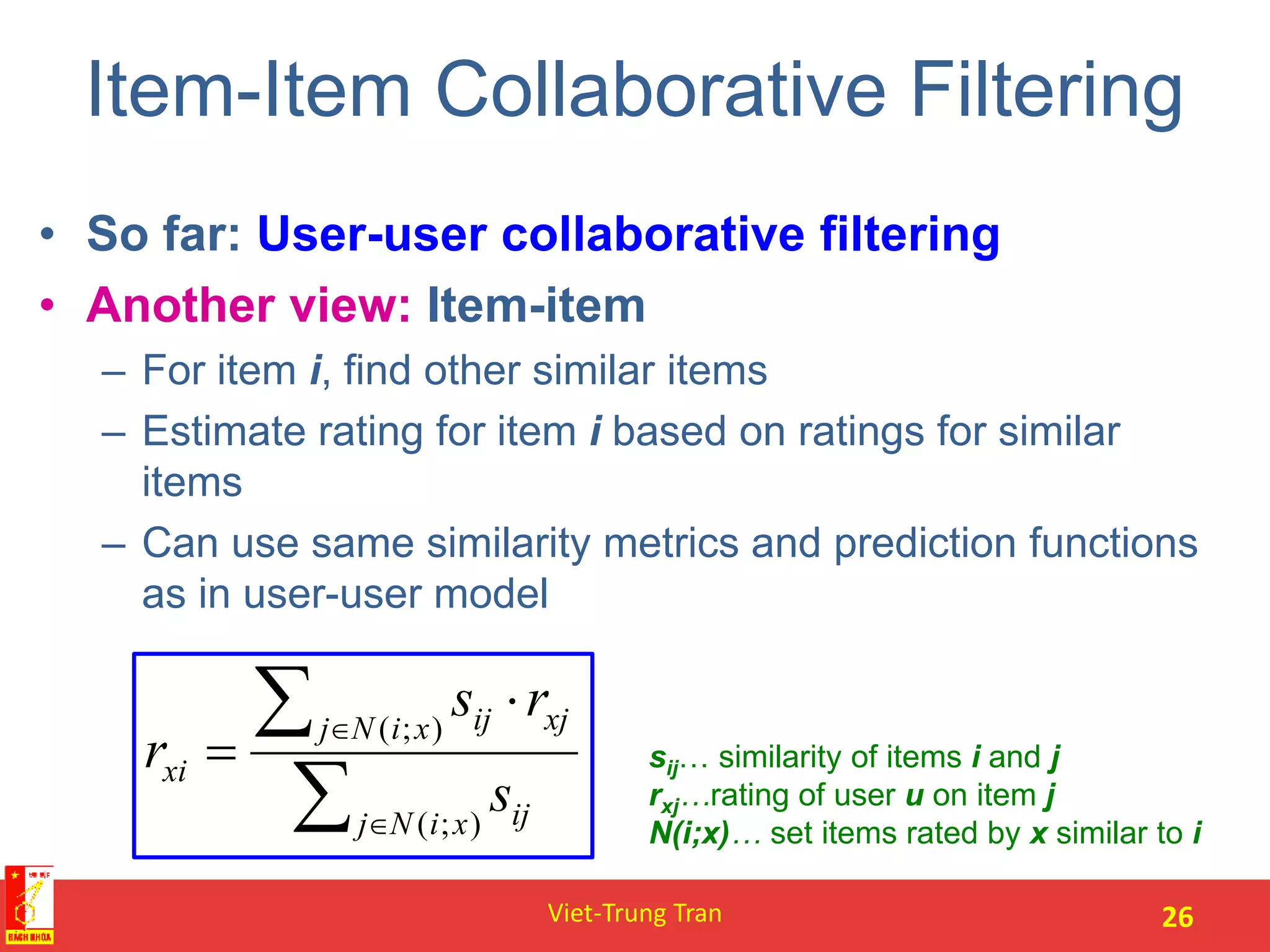 Recommender Systems Content Based And Collaborative Filtering Pptx