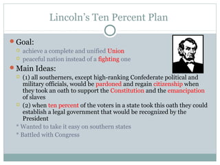 4. reconstruction era | PPT
