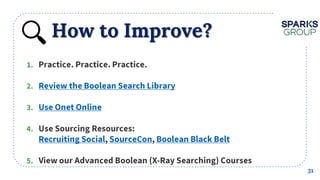 Basic Boolean & Keyword Searching | PPTX