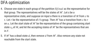 4-Regular expression to Deterministic Finite Automata (Direct method)-05-05-2023.pptx