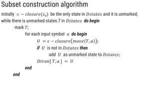 4-Regular expression to Deterministic Finite Automata (Direct method)-05-05-2023.pptx