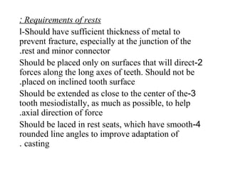 4 rests and rest seats | PPT