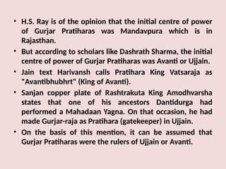 Rise of Gurjara Pratihars Rajput Dynasty.pptx
