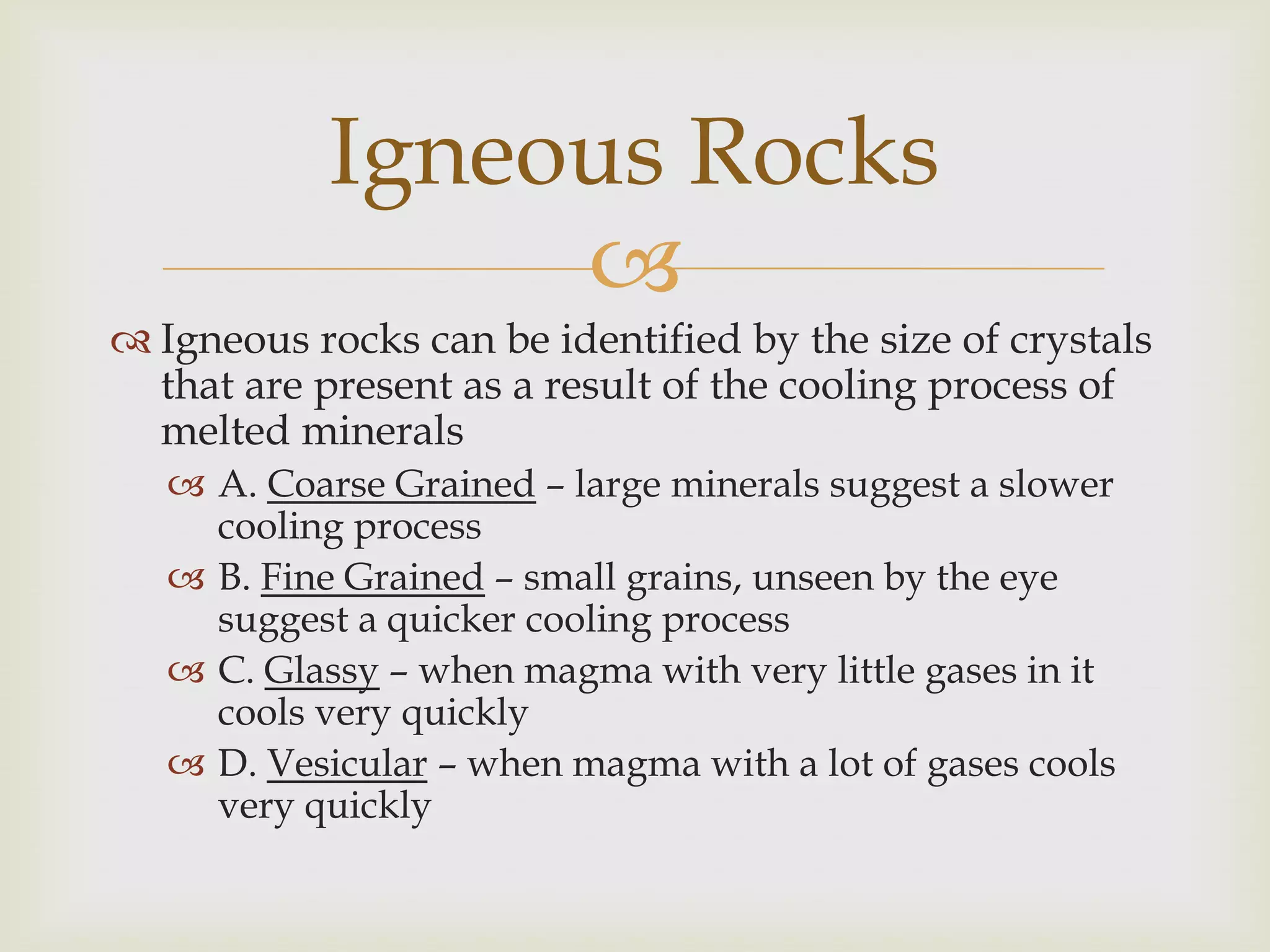4. Rock and the Rock Cycle Notes | PPTX | Geology | Science