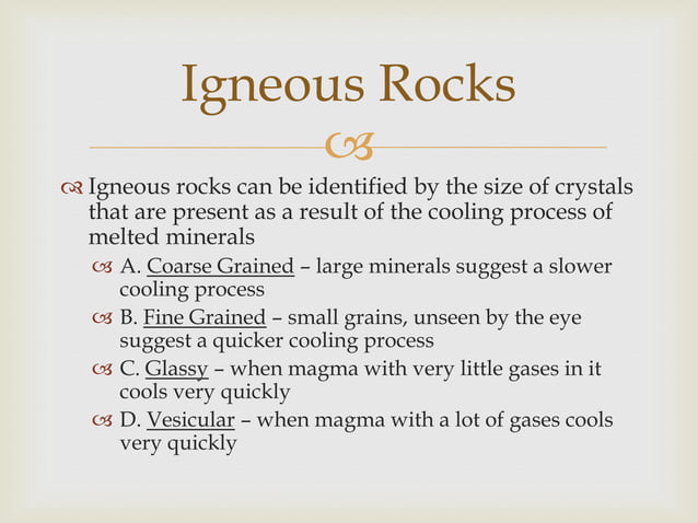 4. Rock and the Rock Cycle Notes | PPTX | Geology | Science