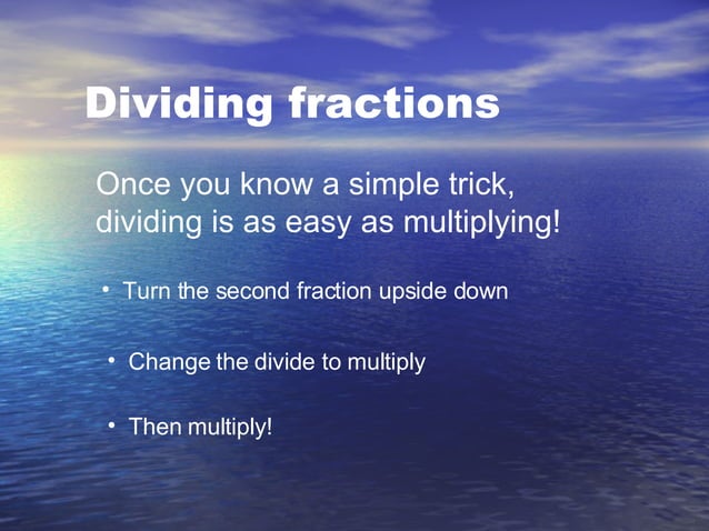 4 Rules of Fractions | PPT | Homework and Study | Education