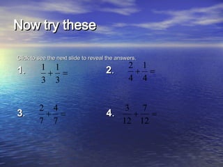 4 Rules of Fractions | PPT