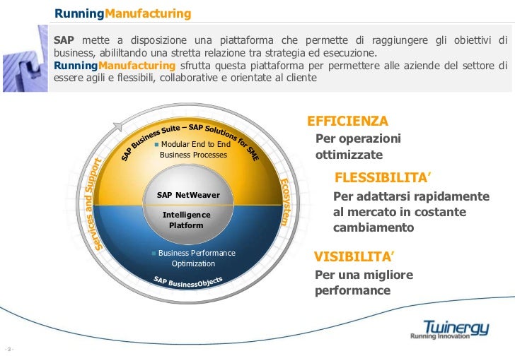 Soluzione SAP per le aziende manifatturiere- Twinergy Running Manufac…