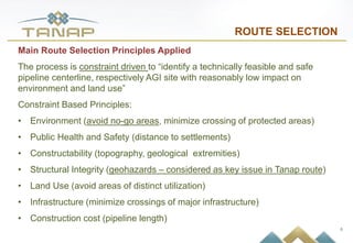 TANAP - Trans Anatolian Natural Gas Pipeline Project | PPT