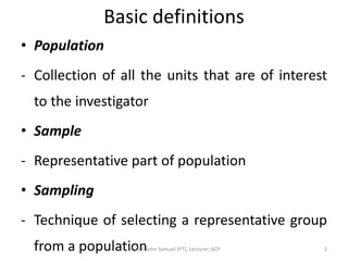 4.sampling design | PDF