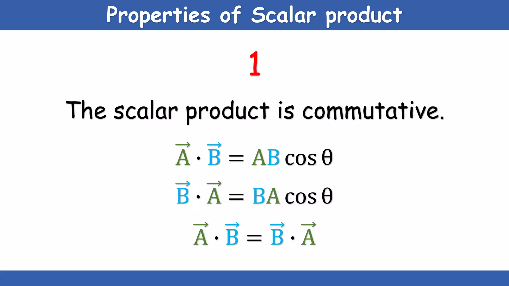 Scalars & vectors | PPTX