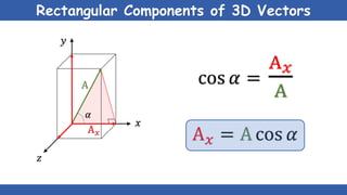 Scalars & vectors | PPTX