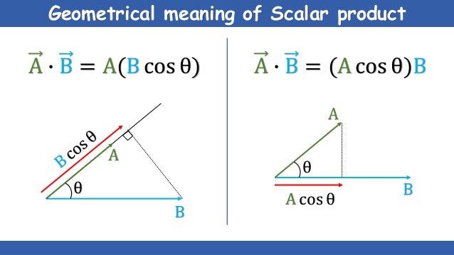 1 - Scalars & vectors