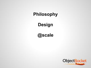 Scaling MongoDB; Sharding Into and Beyond the Multi-Terabyte Range | PDF