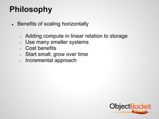 Scaling MongoDB; Sharding Into and Beyond the Multi-Terabyte Range | PDF