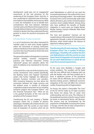 Four Scenarios for European Integration | PDF