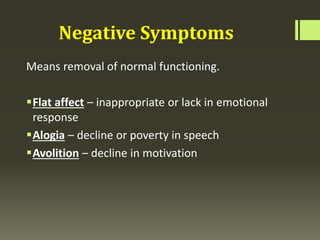Schizophrenia | PPTX