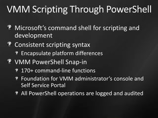 Scvmm Technical Overview.Son Vu | PPTX | Operating Systems | Computer ...